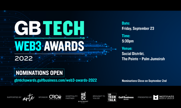 Gulf Business announces GB Tech Web3 Awards - Campaign Middle East