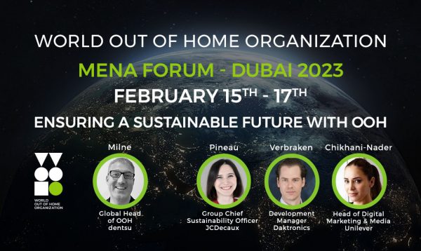 World Out of Home Organization announces ‘Sustainability in OOH’ panel ...