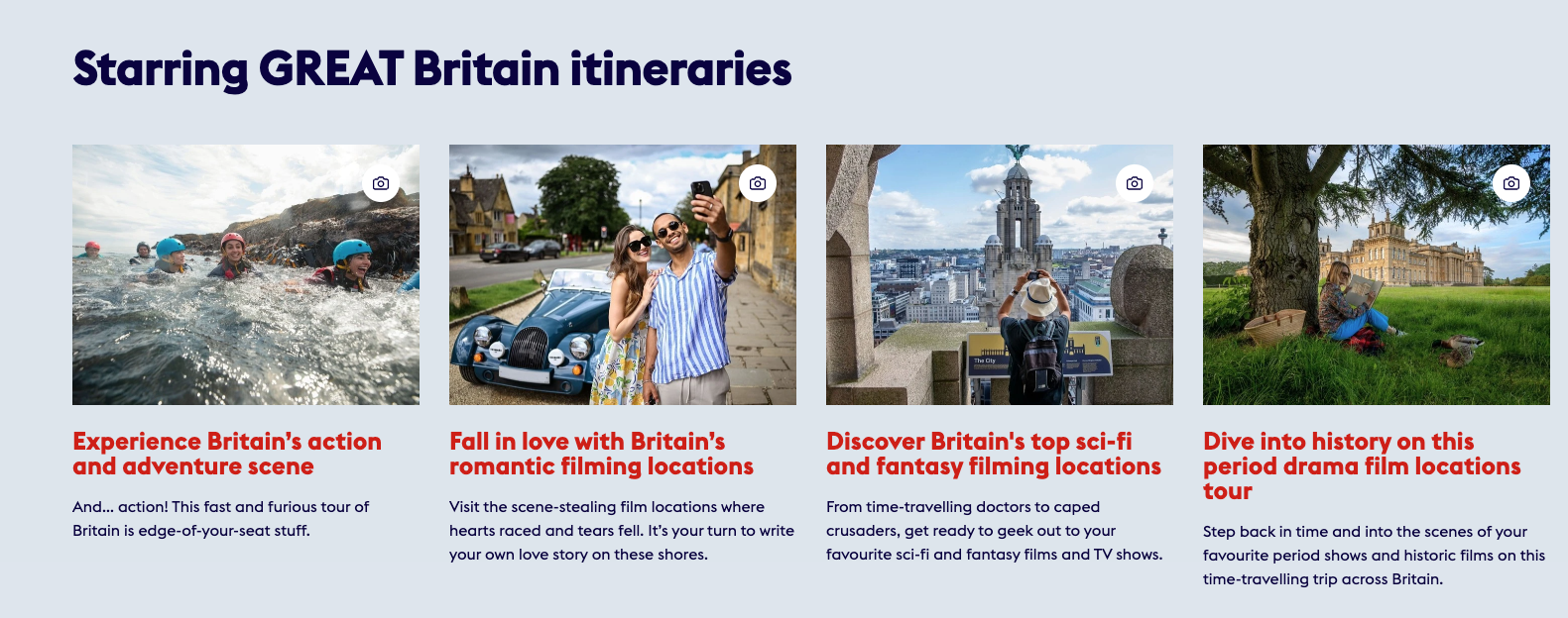 'Starring Great Britain' leans into iconic TV, film destinations to ...