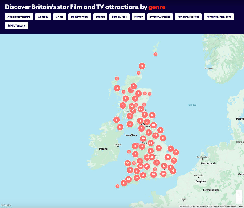 'Starring Great Britain' leans into iconic TV, film destinations to ...