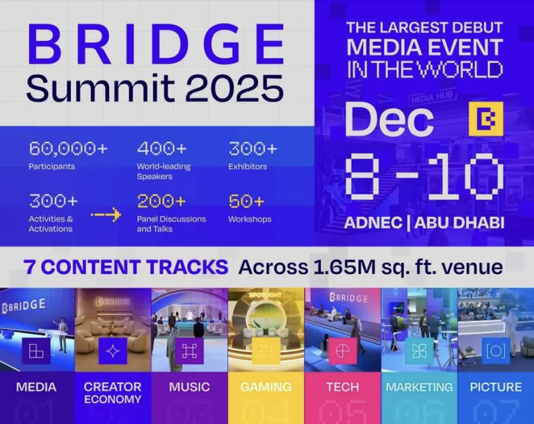 UAE unveils BRIDGE Summit: World's largest marketing, media and ...