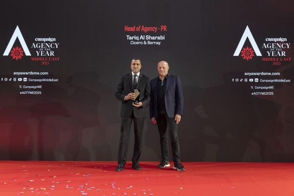 AOTY 2025: Cicero & Bernay’s Tariq Al Sharabi on winning Head of Agency ...