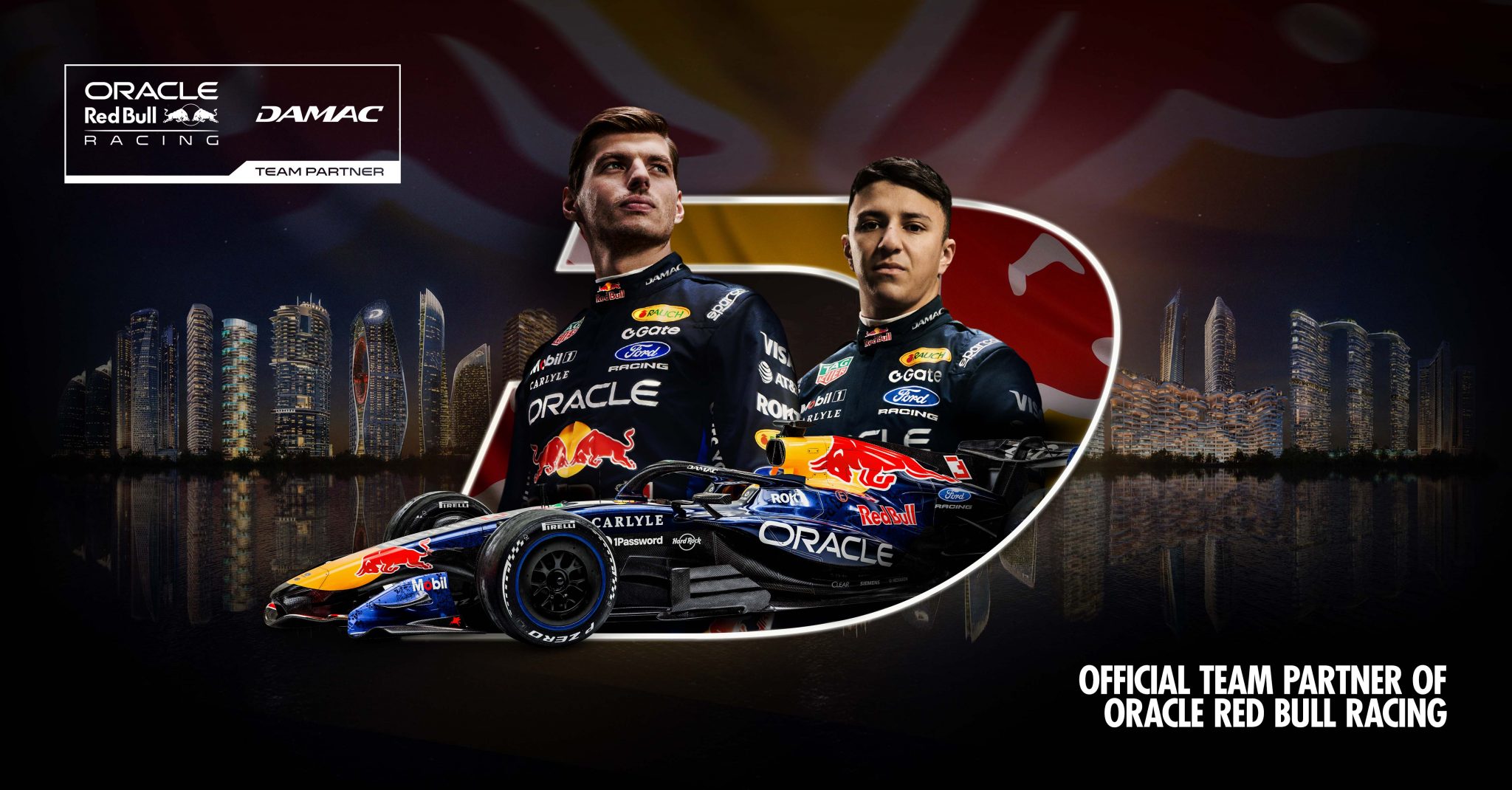 DAMAC Properties partners with Oracle Red Bull Racing F1 team ...